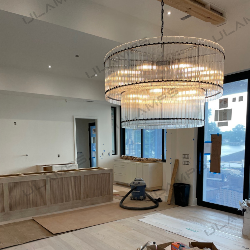 Modern San Marco Two-tier Round Luxury Chandelier Light 60" – Ulamps