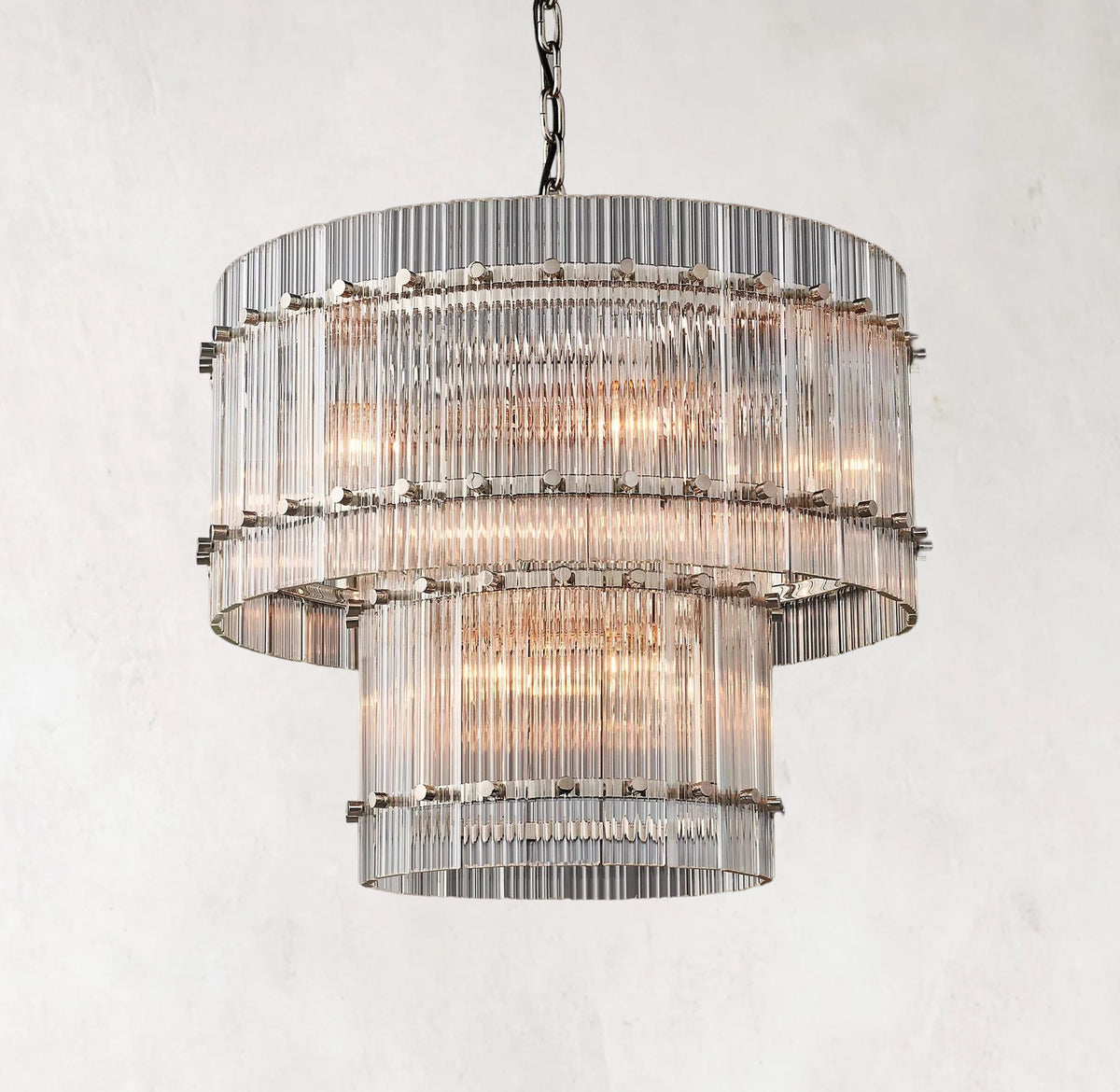 Modern San Marco Two-tier Round Luxury Chandelier 22" – Ulamps