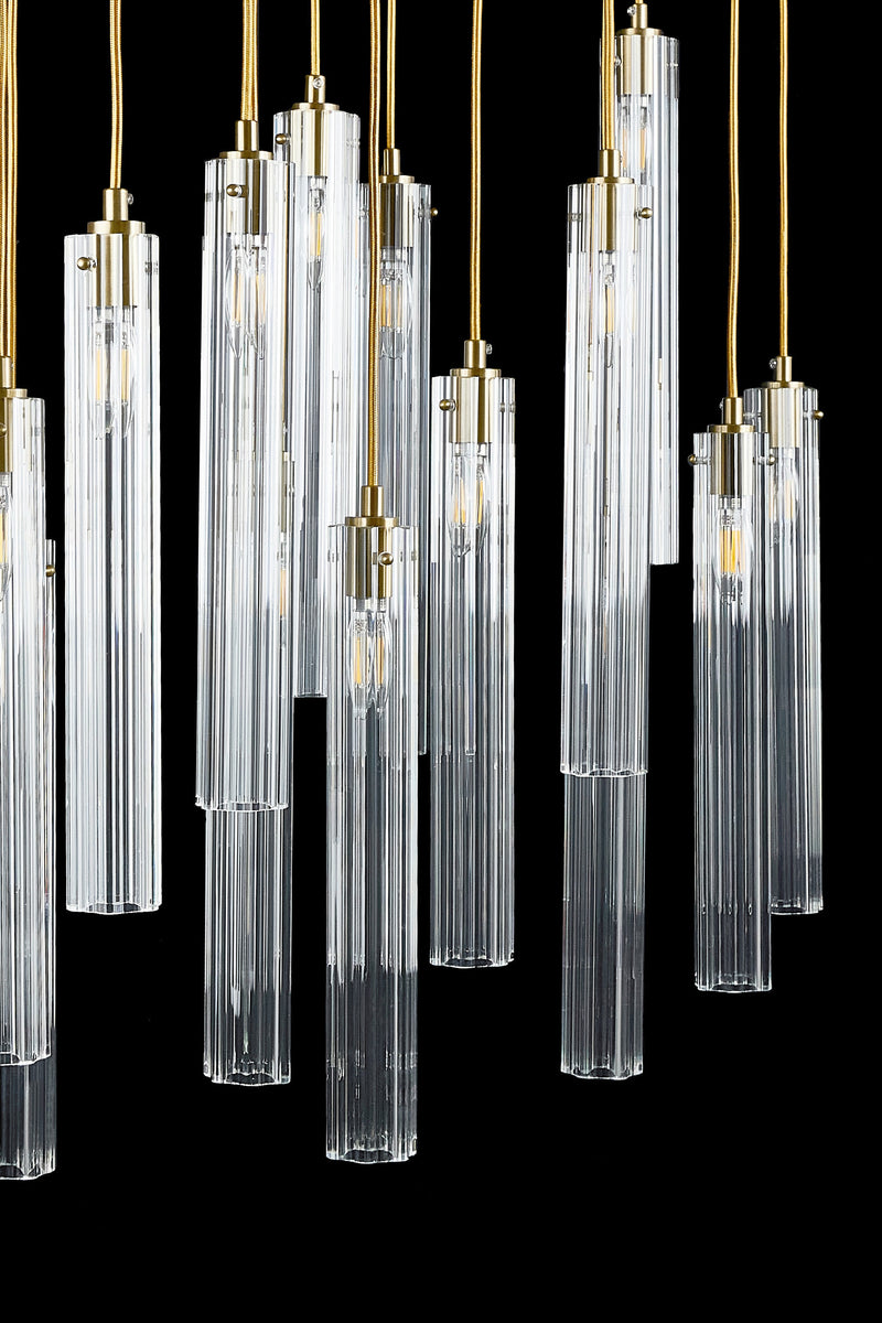 Eden Multi Spot Glass Chandelier – Ulamps
