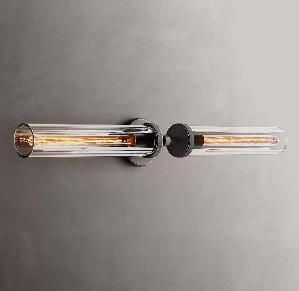 Lambeth Knurled Grand Linear Sconce Modern Creative Wall Lamp – Ulamps