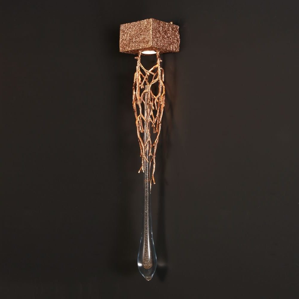 Modern Branch Long Drop Wall Sconce – Ulamps