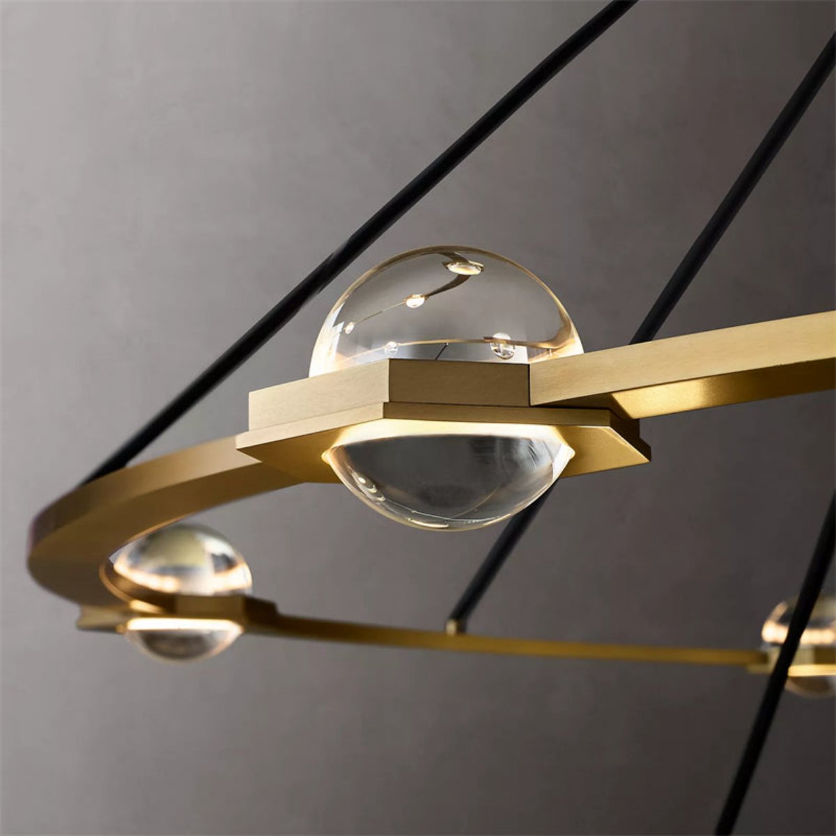 Éclatant 2-Tier Round Chandelier 60" for Living Room – Ulamps