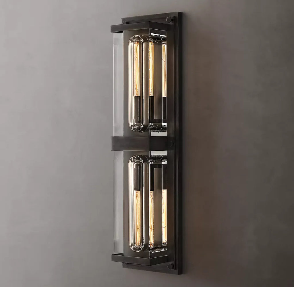 Savile Rectangular Linear Sconce, Bedroom Wall Sconces – Ulamps