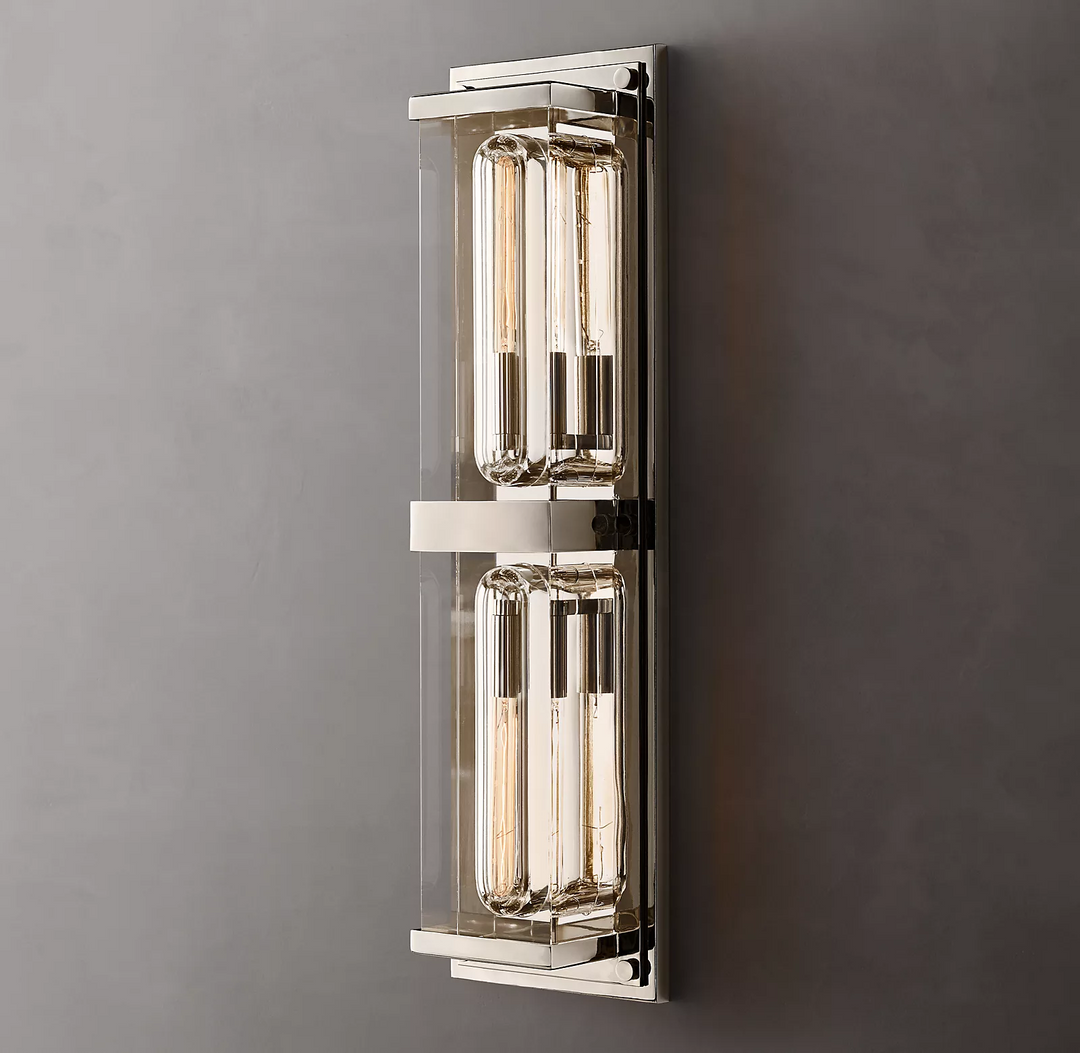 Savile Rectangular Linear Sconce, Bedroom Wall Sconces – Ulamps